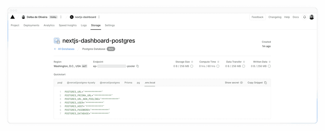 App Router: Setting Up Your Database | Next.js