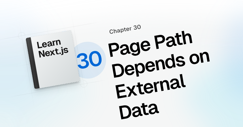 Pages Router: Page Path Depends on External Data | Next.js